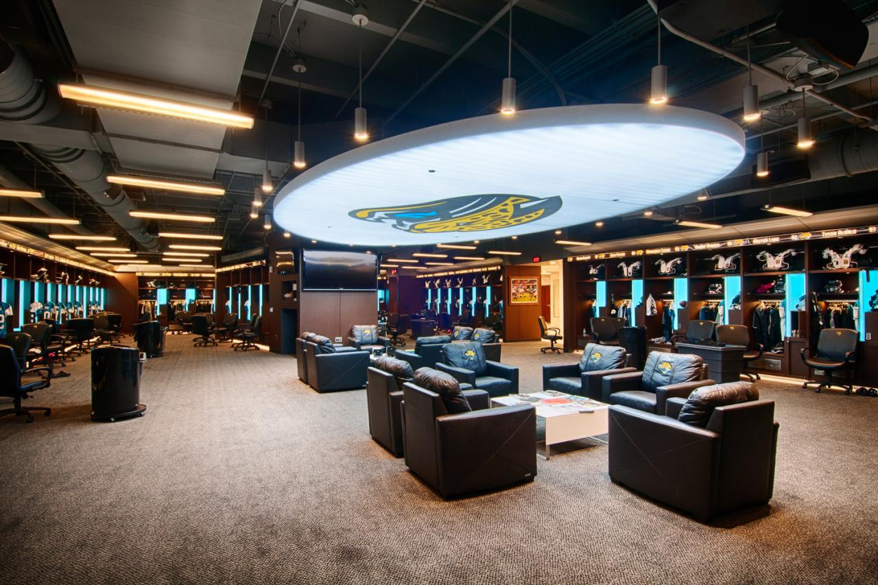 Jacksonville Jaguars - Locker Room - Projects - ALW - Illuminate the Soul